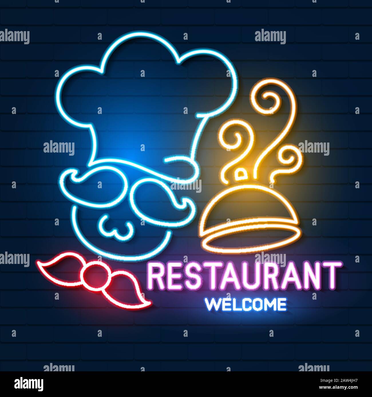 Vintage lamp in restaurant Stock Vector Images - Alamy