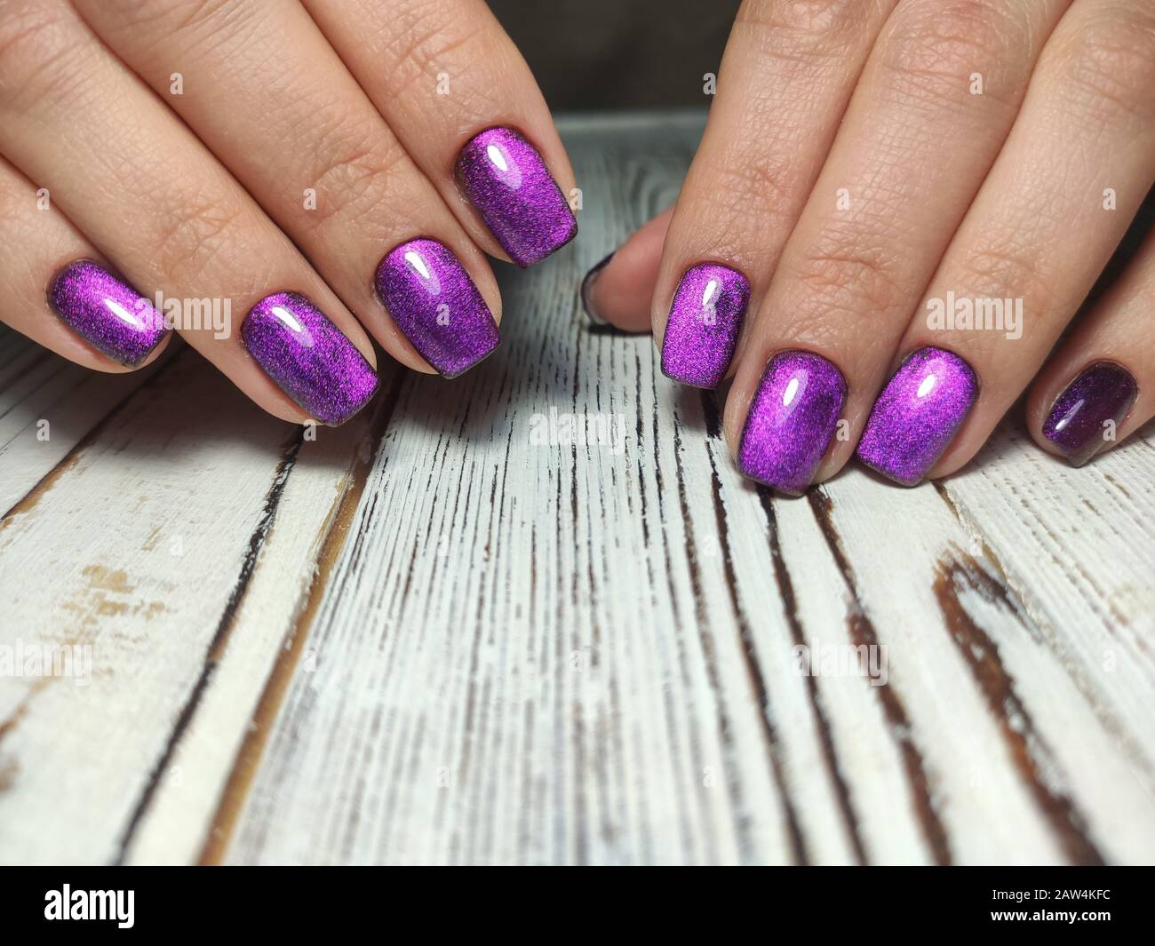 Youth manicure design best nails, collage Stock Photo - Alamy