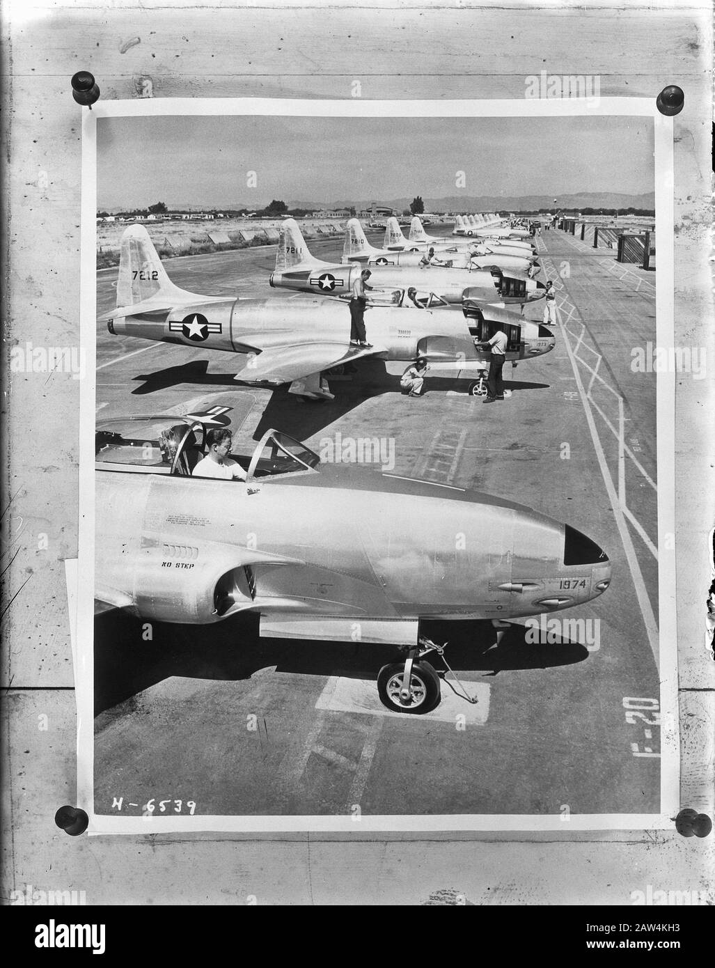 Lockheed Shooting Stars Date: July 1, 1948 Stock Photo - Alamy