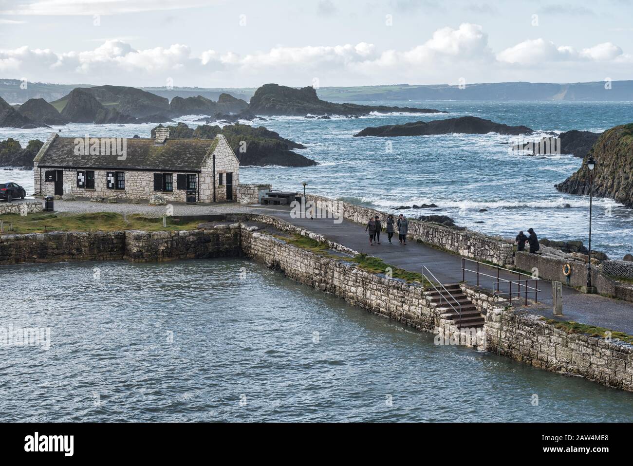 Ballintoy Old Harbour High Resolution Stock Photography and Images - Alamy
