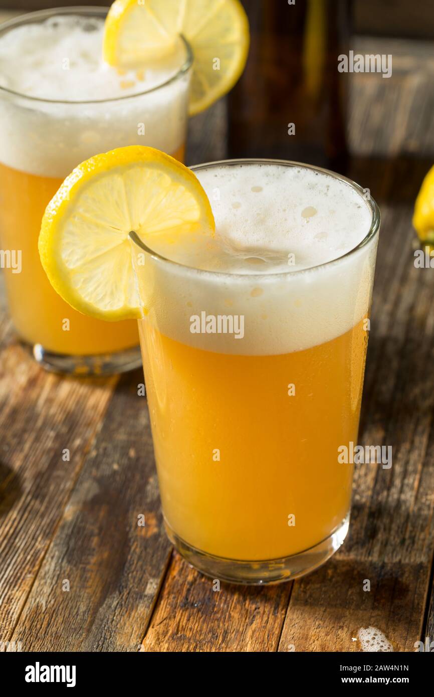Lemon beer shandy hi-res stock photography and images - Alamy