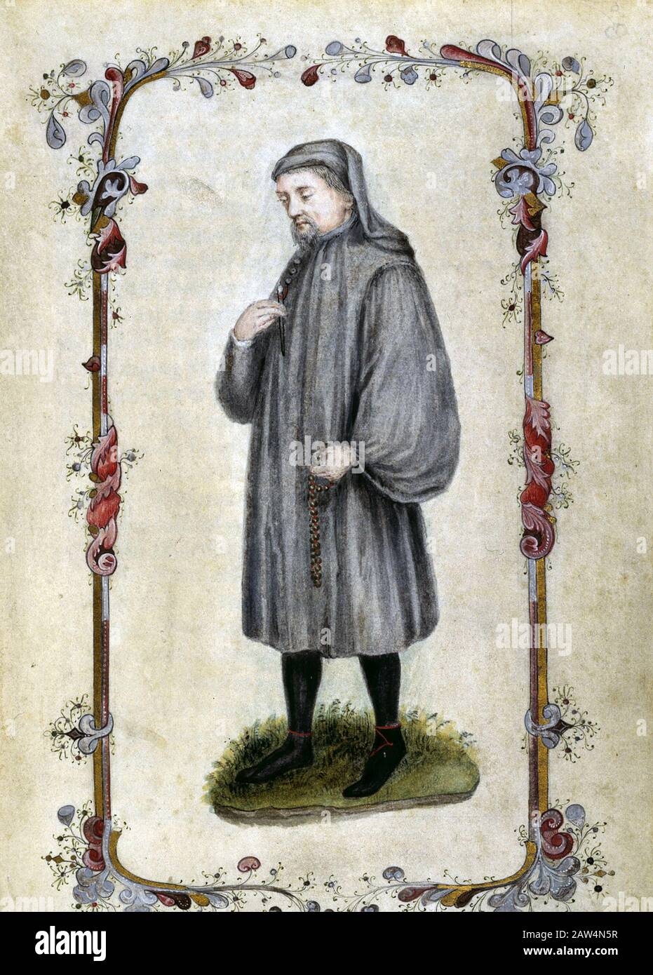 Geoffrey chaucer canterbury tales hi-res stock photography and images ...