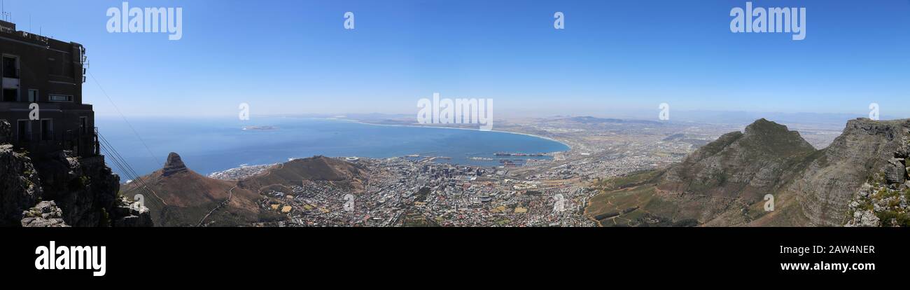 Table Bay panoramic view (hi-res composite, see additional info) from ...