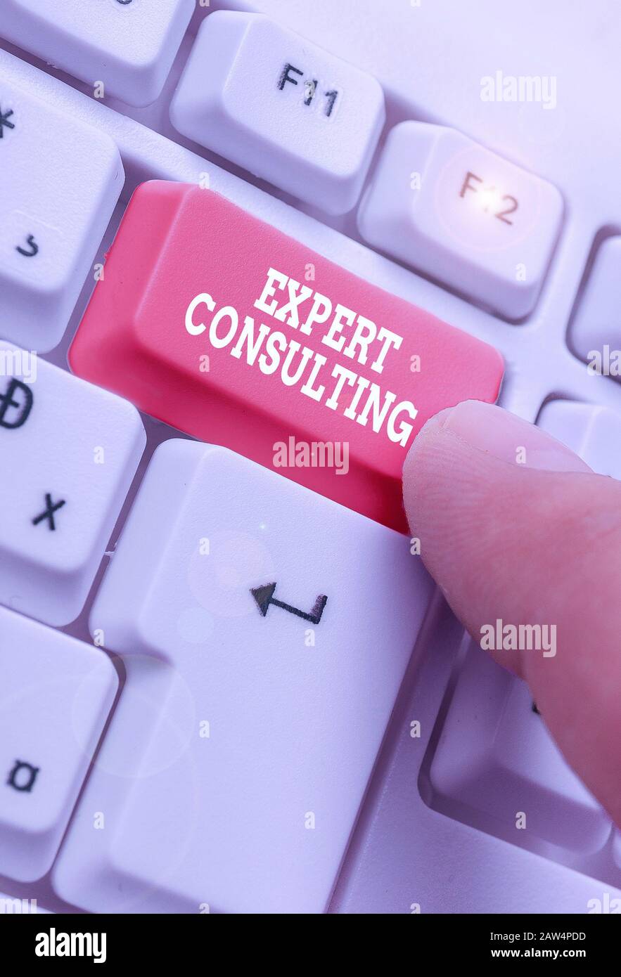 Writing note showing Expert Consulting. Business concept for providing ...