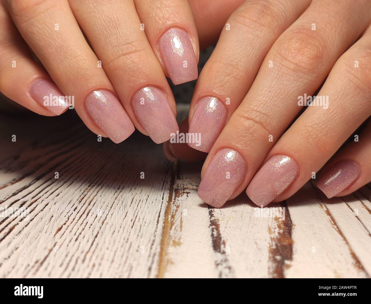 Youth manicure design best nails, collage Stock Photo - Alamy