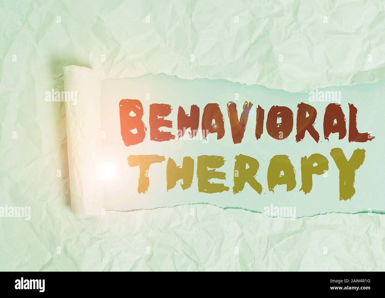 Word writing text Behavioral Therapy. Business photo showcasing help ...