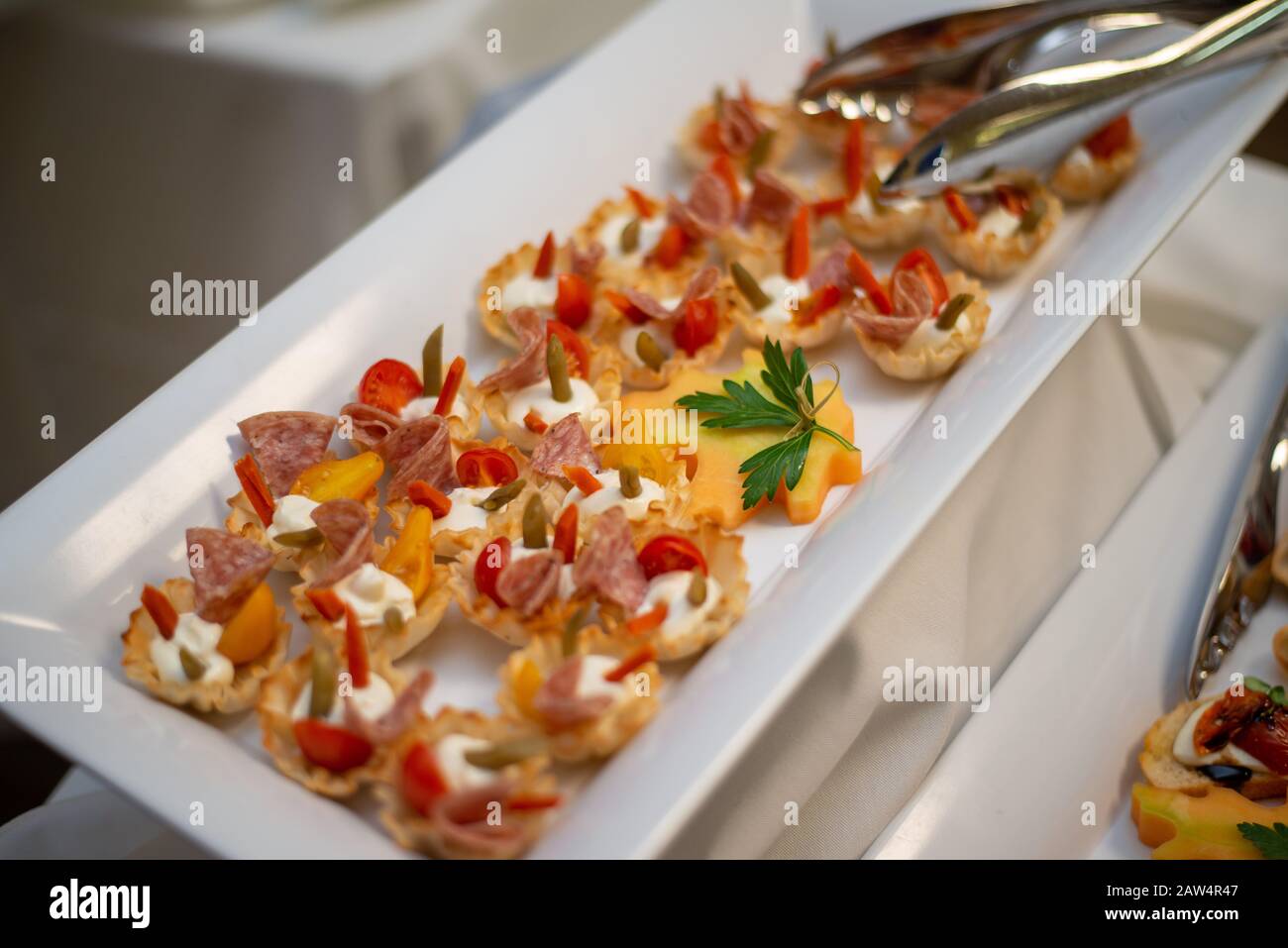 Catered hi-res stock photography and images - Alamy