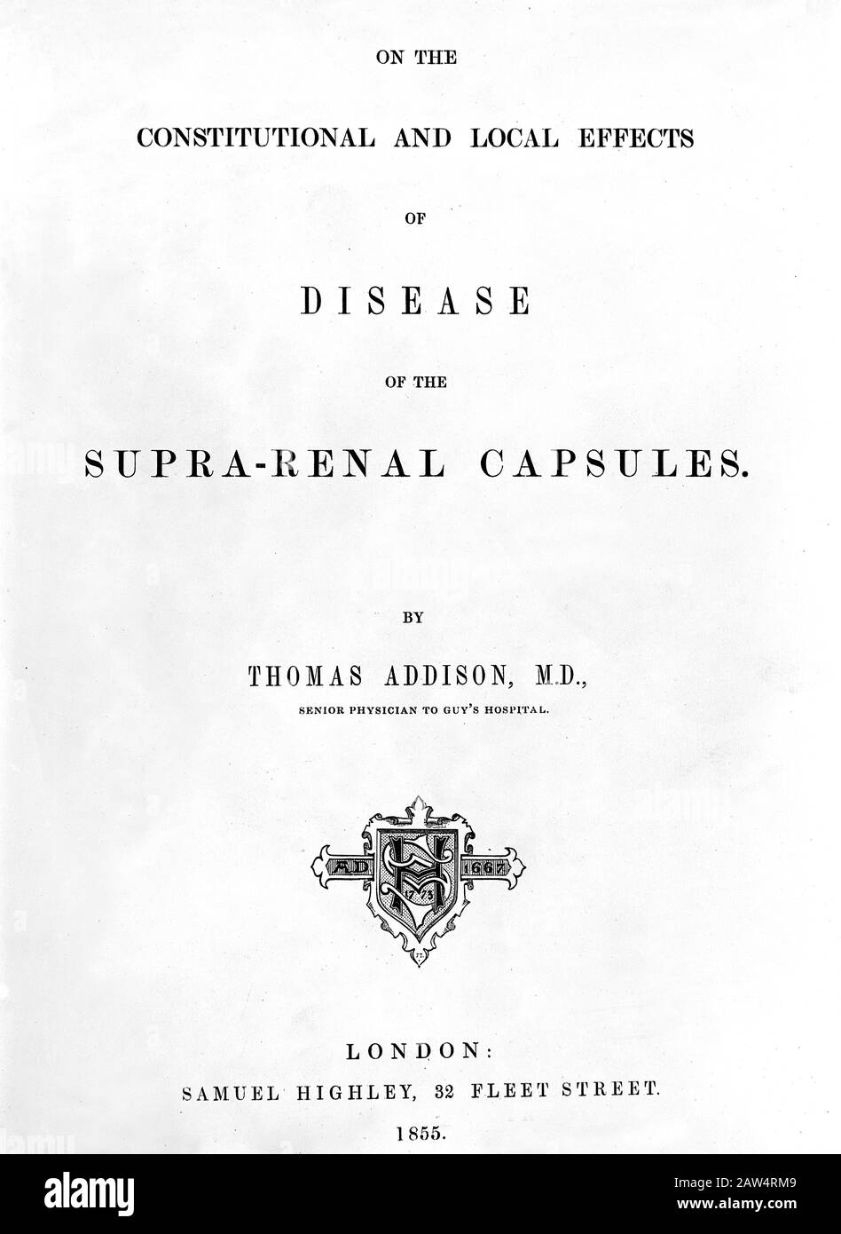 1855 , London , GREAT BRITAIN : Frontespice of book " CONSTITUTIONAL ...