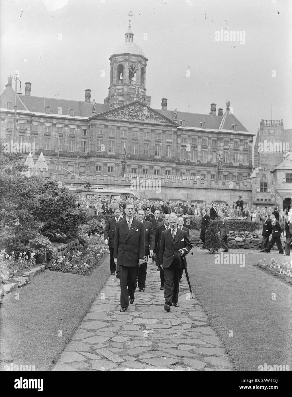 National monument in dam Black and White Stock Photos & Images - Alamy