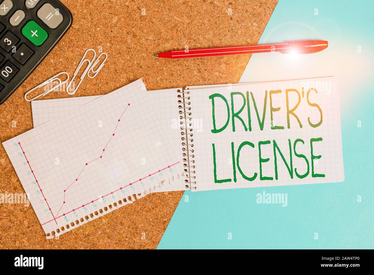 Handwriting text writing Driver S License. Conceptual photo a document ...