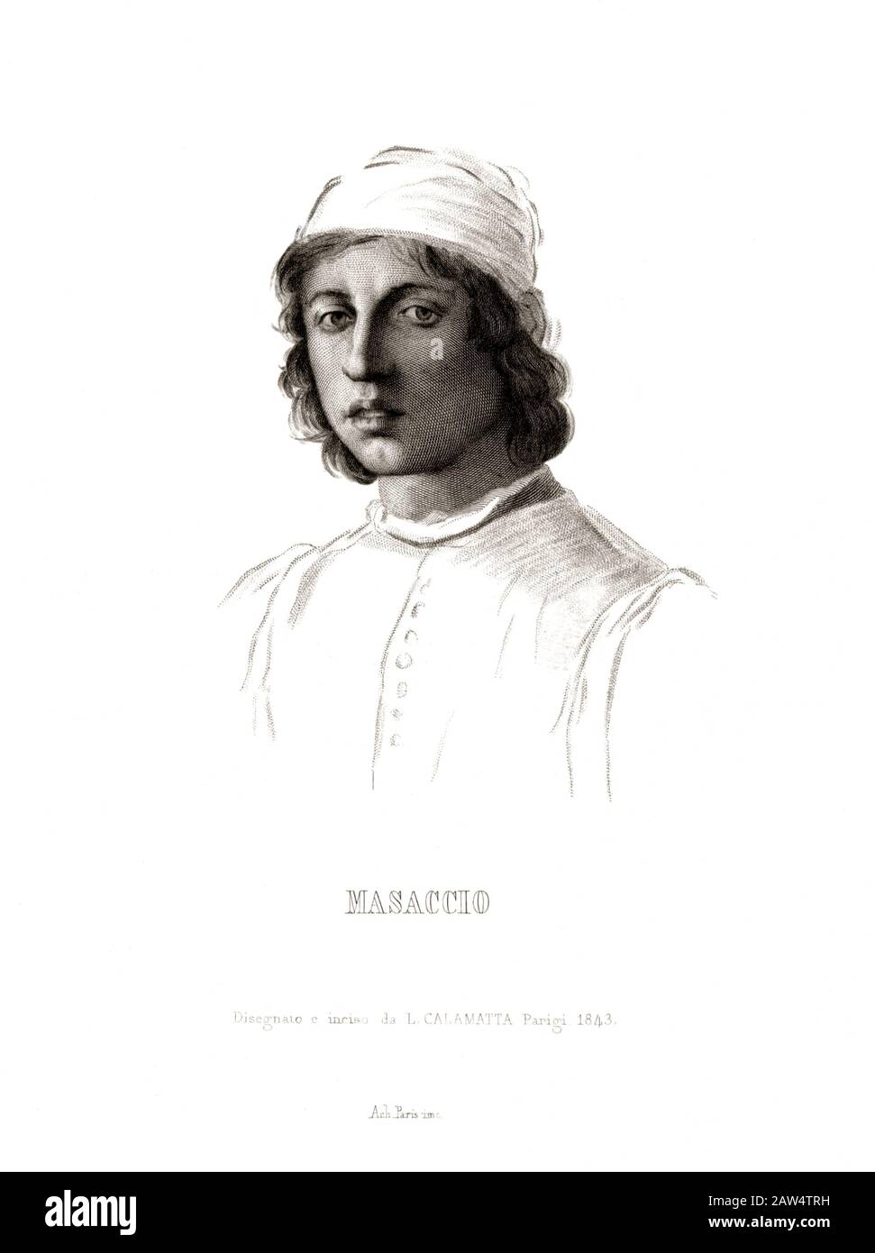 1420 ca , ITALY : The italian Renaissance painter MASACCIO ( 1401 ...