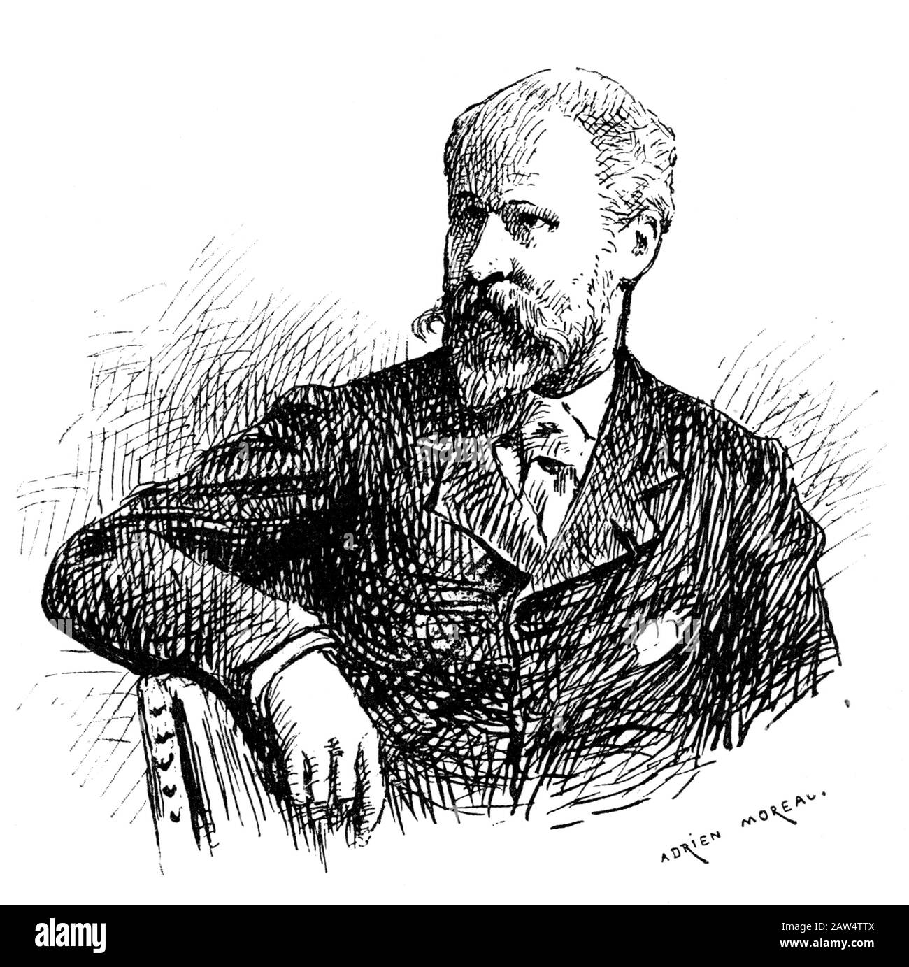 1880 ca , Paris , FRANCE : The french historical painter , illustrator ...