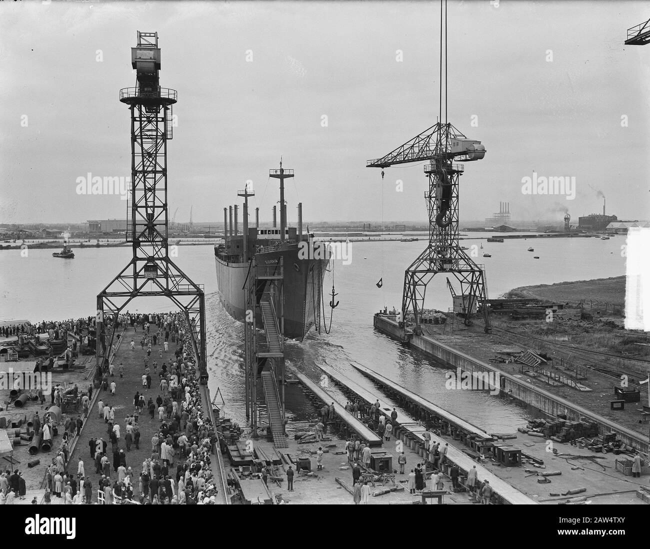 NDSM launching Slovenija NDSM launch of freighter ms. Slovenija Date ...