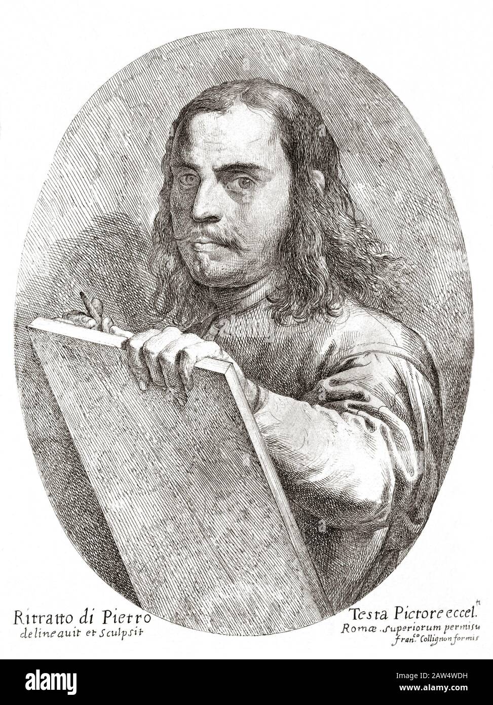 1640 ca , ITALY : The italian engraver and painter PIETRO TESTA ( 1611 ...