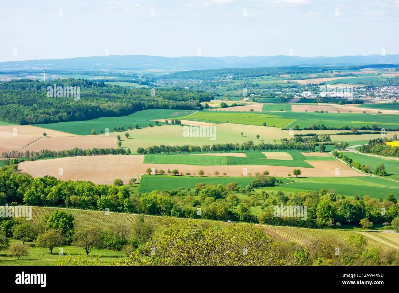 Landscape in Kraichgau, Baden-Wuerttemberg, Germany Stock Photo - Alamy