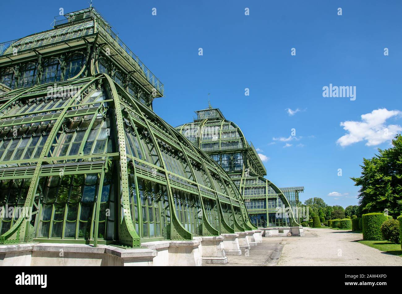 The Palmenhaus Schönbrunn is a large greenhouse in Vienna, It is the ...