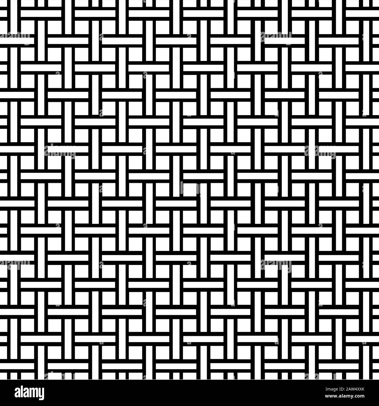 Seamless intersecting square pattern Cut Out Stock Images & Pictures ...