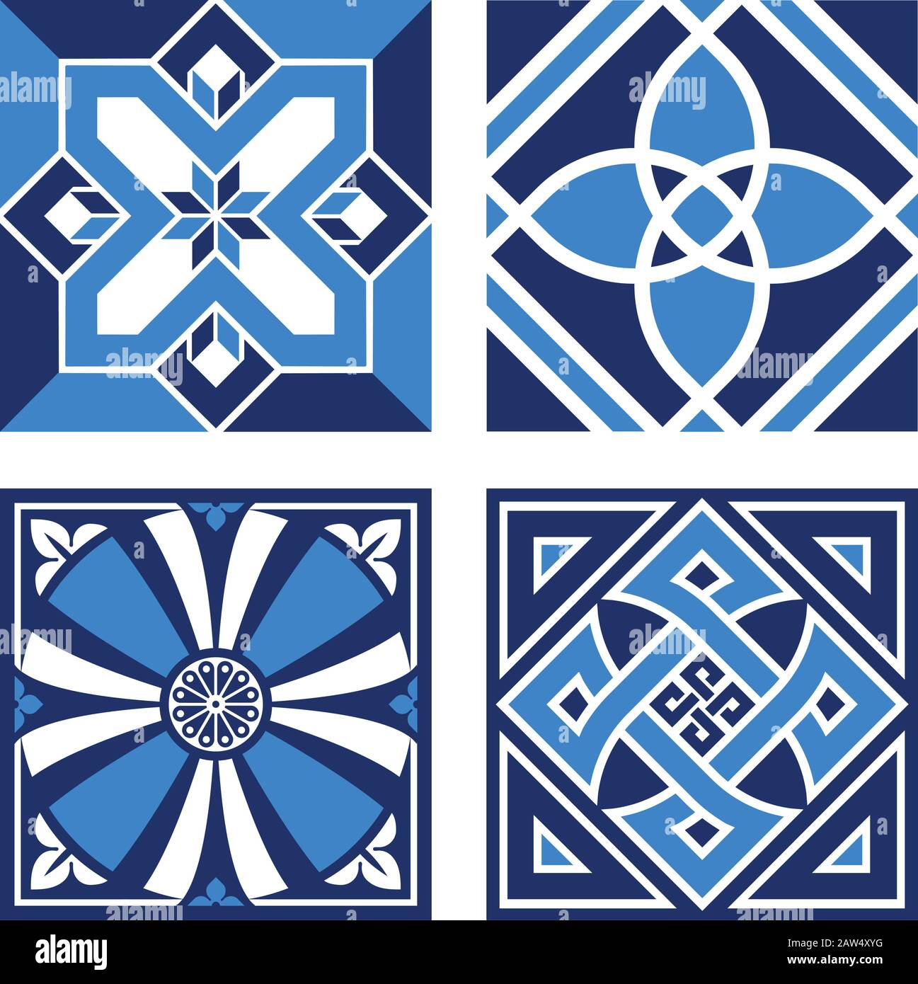 Vintage Ornamental Patterns Stock Vector Image & Art - Alamy