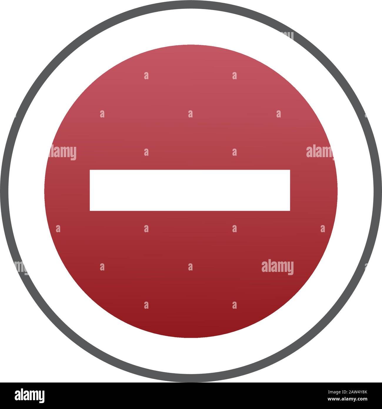 Round red minus mark icon, delete or remove button, Stock Vector illustration isolated on white ...