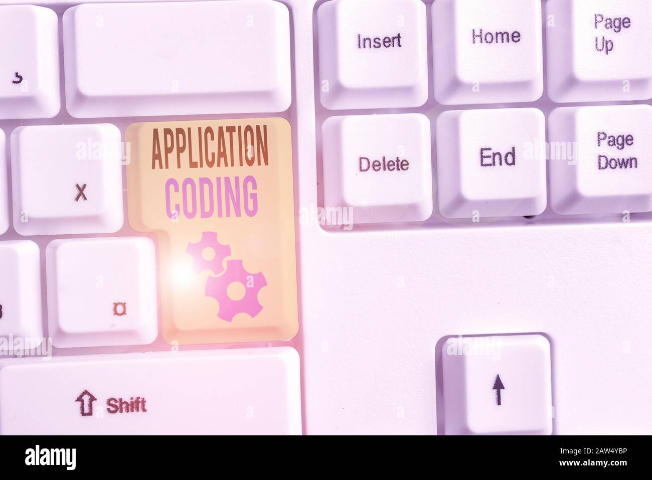 Word Writing Text Application Coding Business Photo Showcasing Process