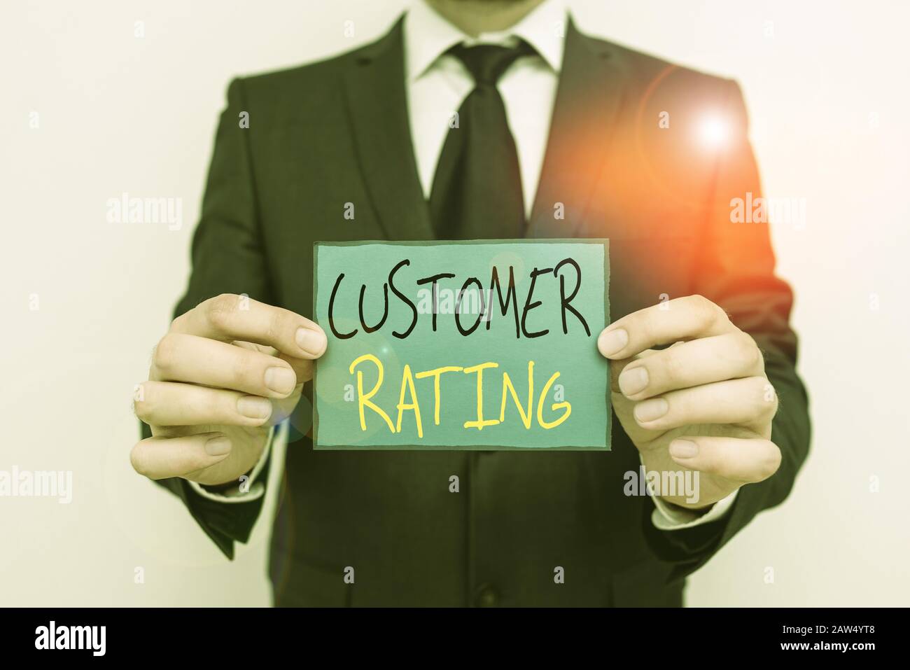 Conceptual hand writing showing Customer Rating. Concept meaning gauge ...