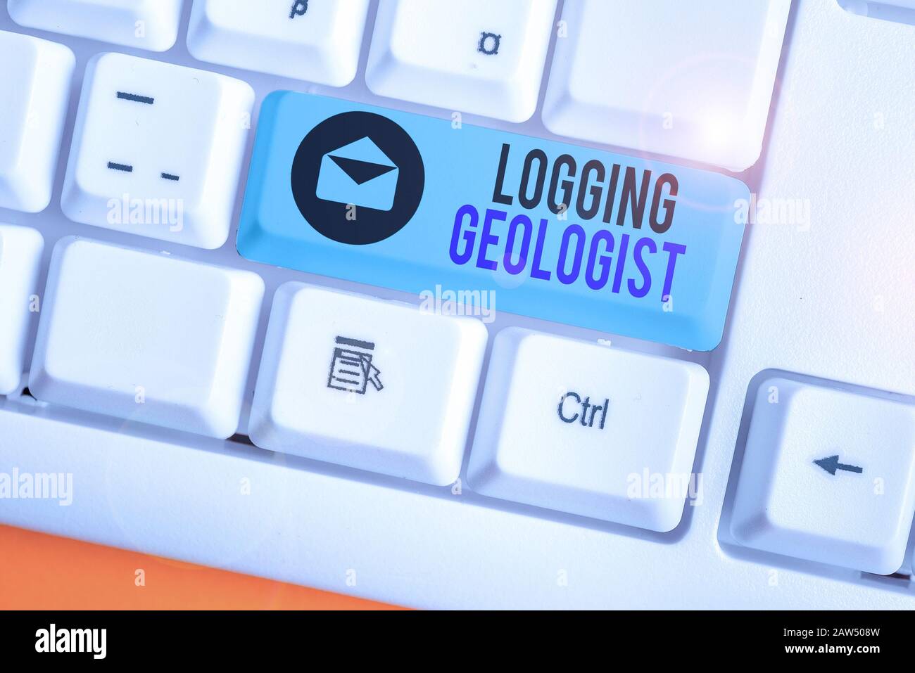 Conceptual Hand Writing Showing Logging Geologist Concept Meaning