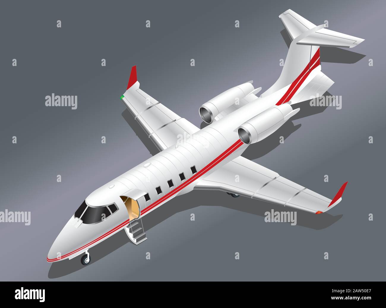 Jet entrance door Stock Vector Images - Alamy
