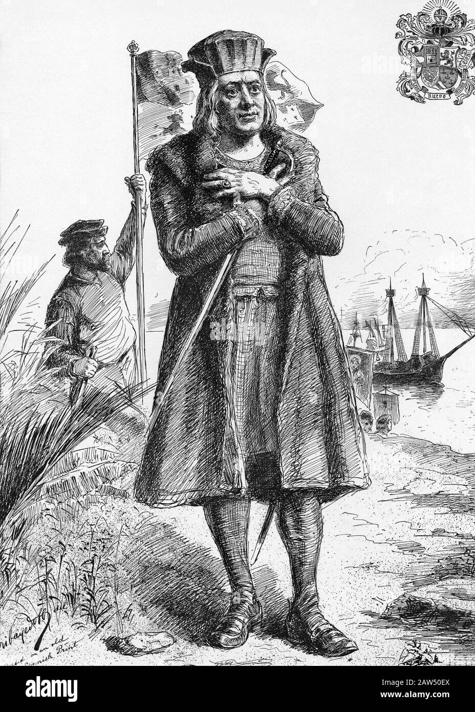 Christopher columbus cristoforo colombo hi-res stock photography and ...