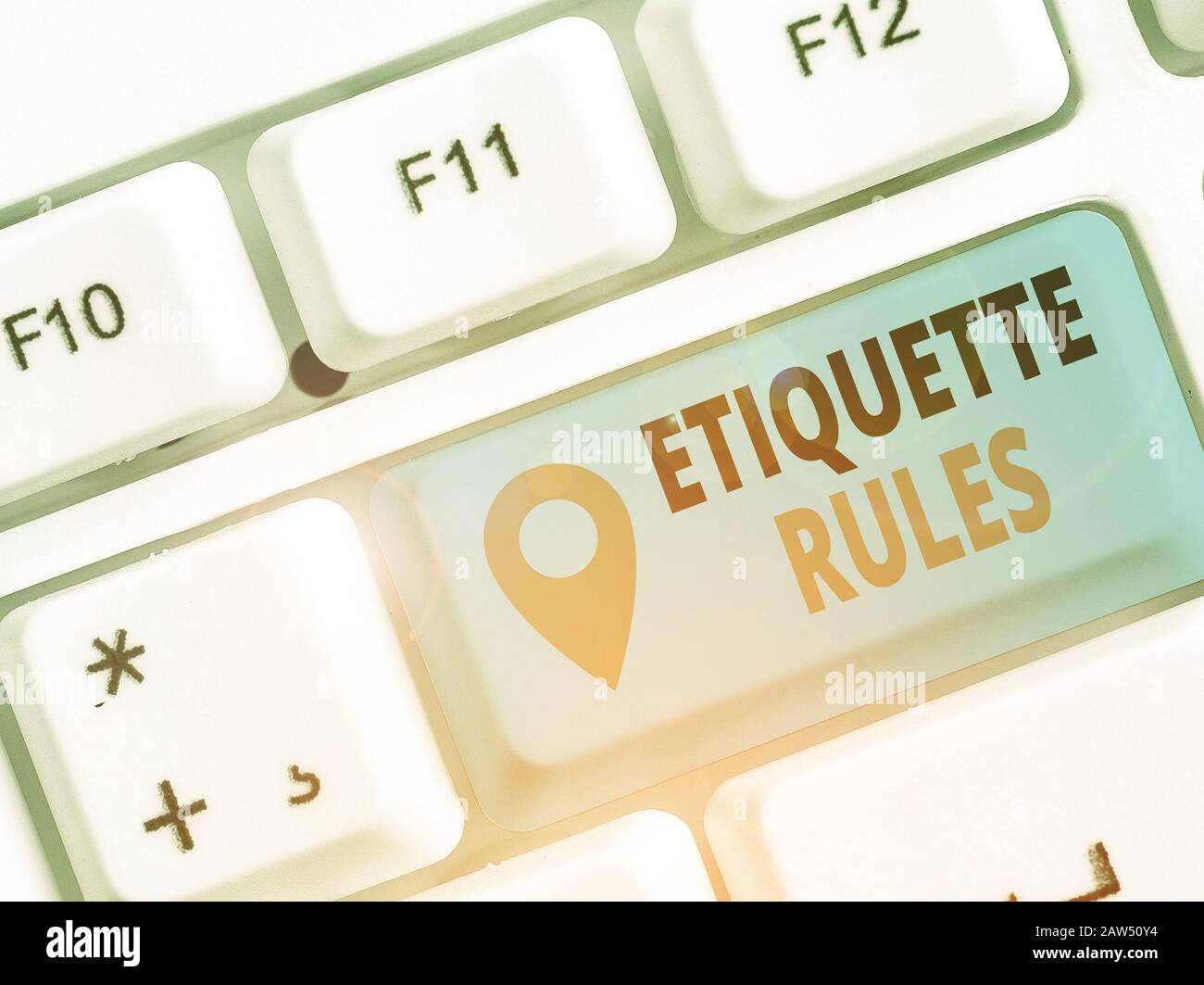 Behavior guidelines rules hi-res stock photography and images - Alamy