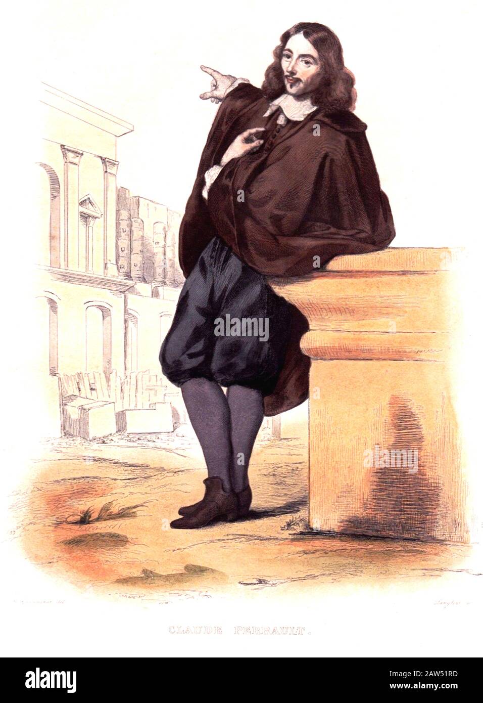 The french architect CLAUDE PERRAULT ( 1613 - 1688 ). Best known for ...