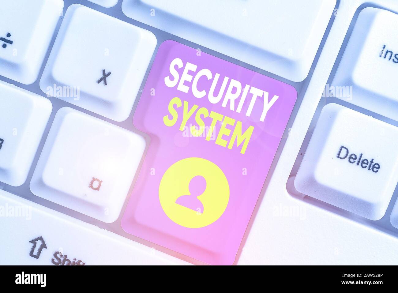 Word Writing Text Security System Business Photo Showcasing System Designed To Detect Intrusion