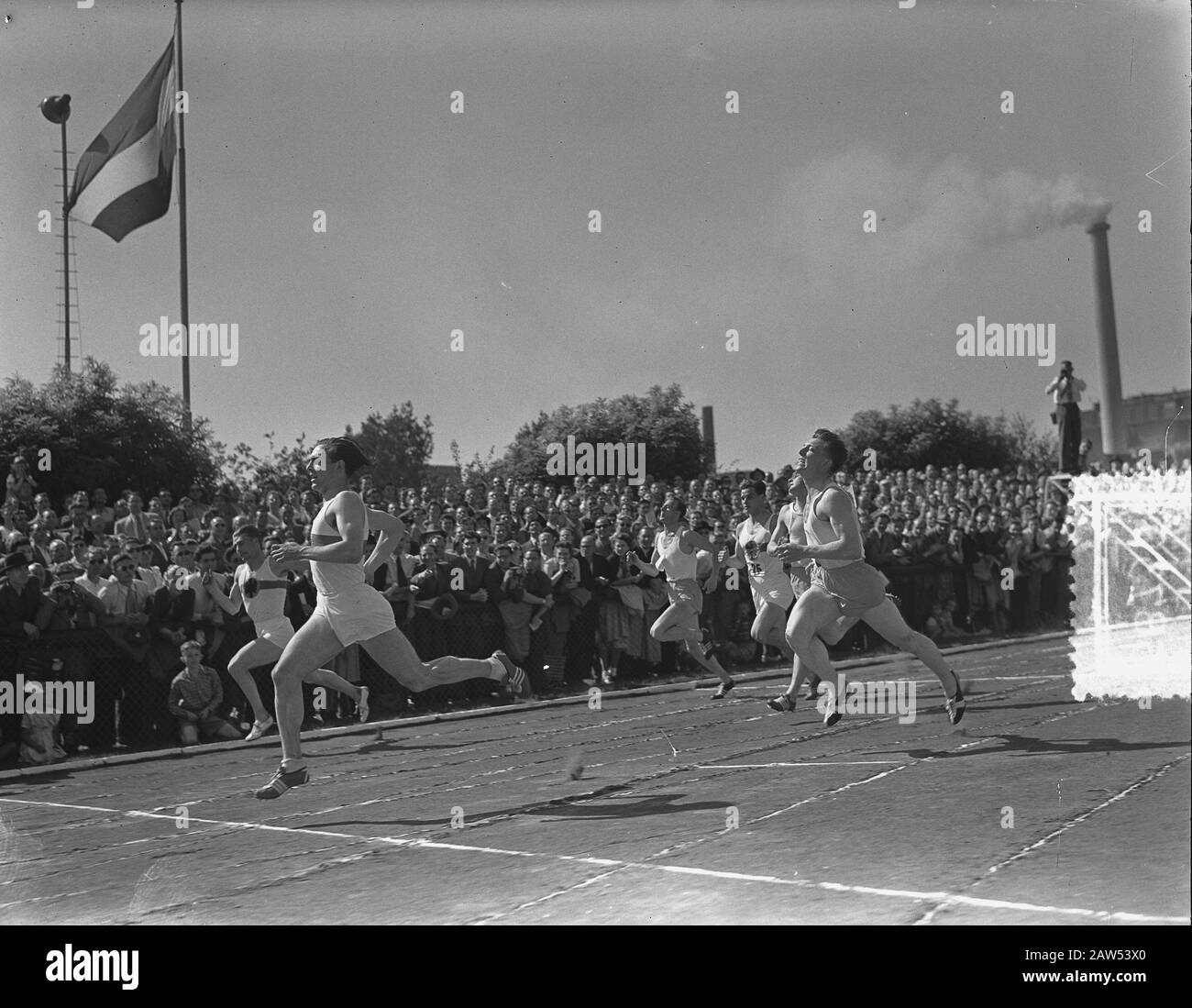 Athletics nations contest netherlands Black and White Stock Photos ...