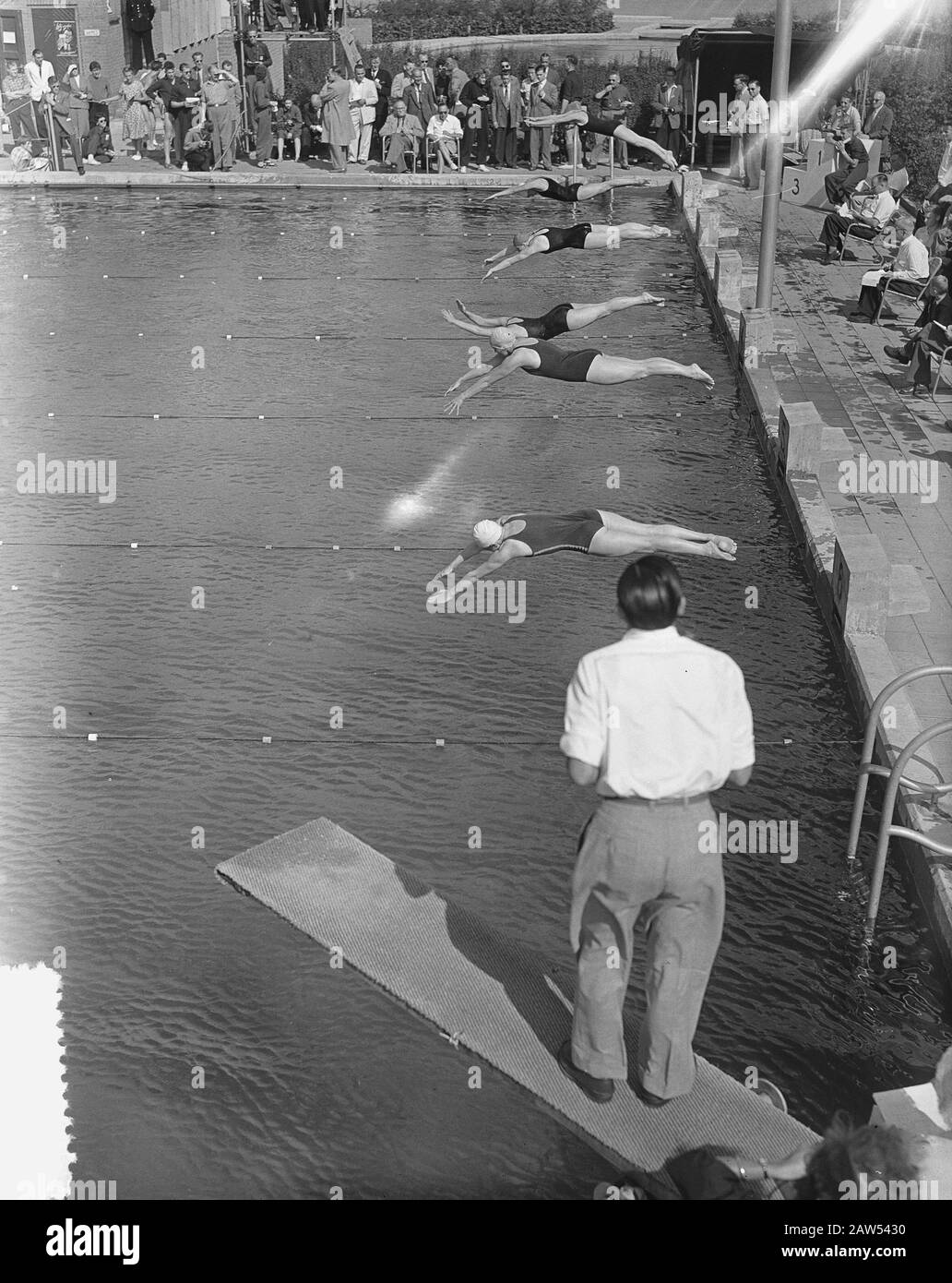 Dutch swimming championships Nijmegen, launched Women's 100m Date ...