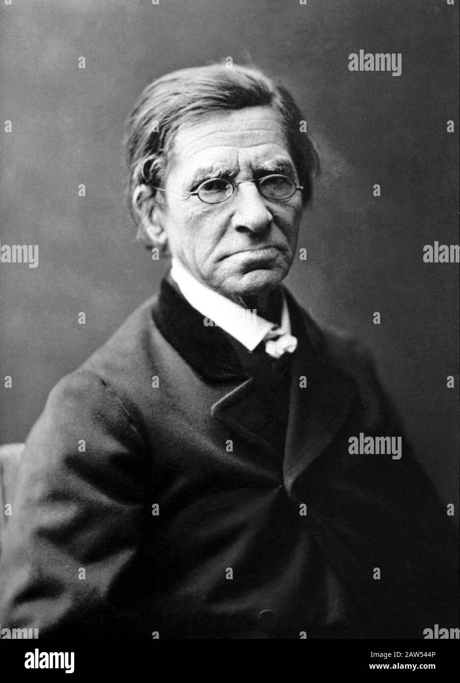 1875 ca, FRANCE : Emile Maximilien Paul Littré ( 1801 - 1881 ) was a ...