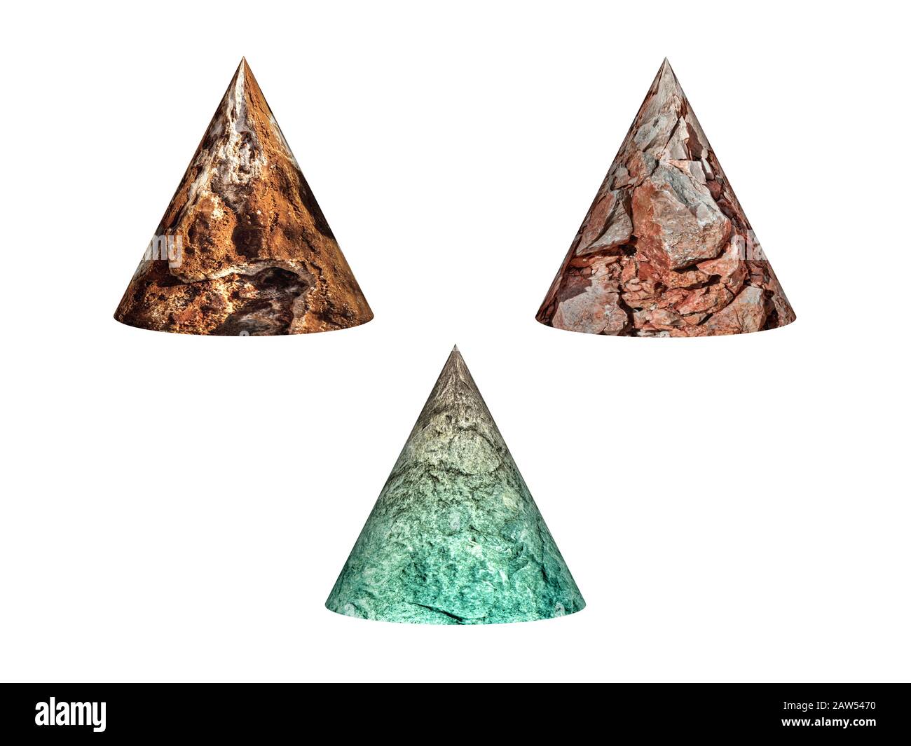 Cone shaped model hi-res stock photography and images - Alamy