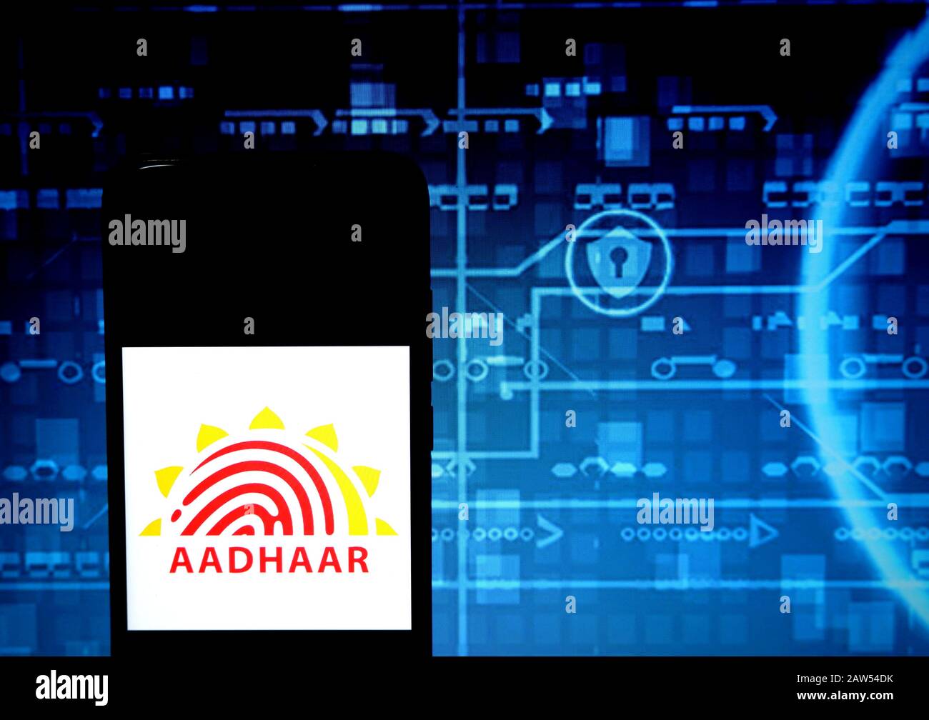 Logo aadhaar hi-res stock photography and images - Alamy