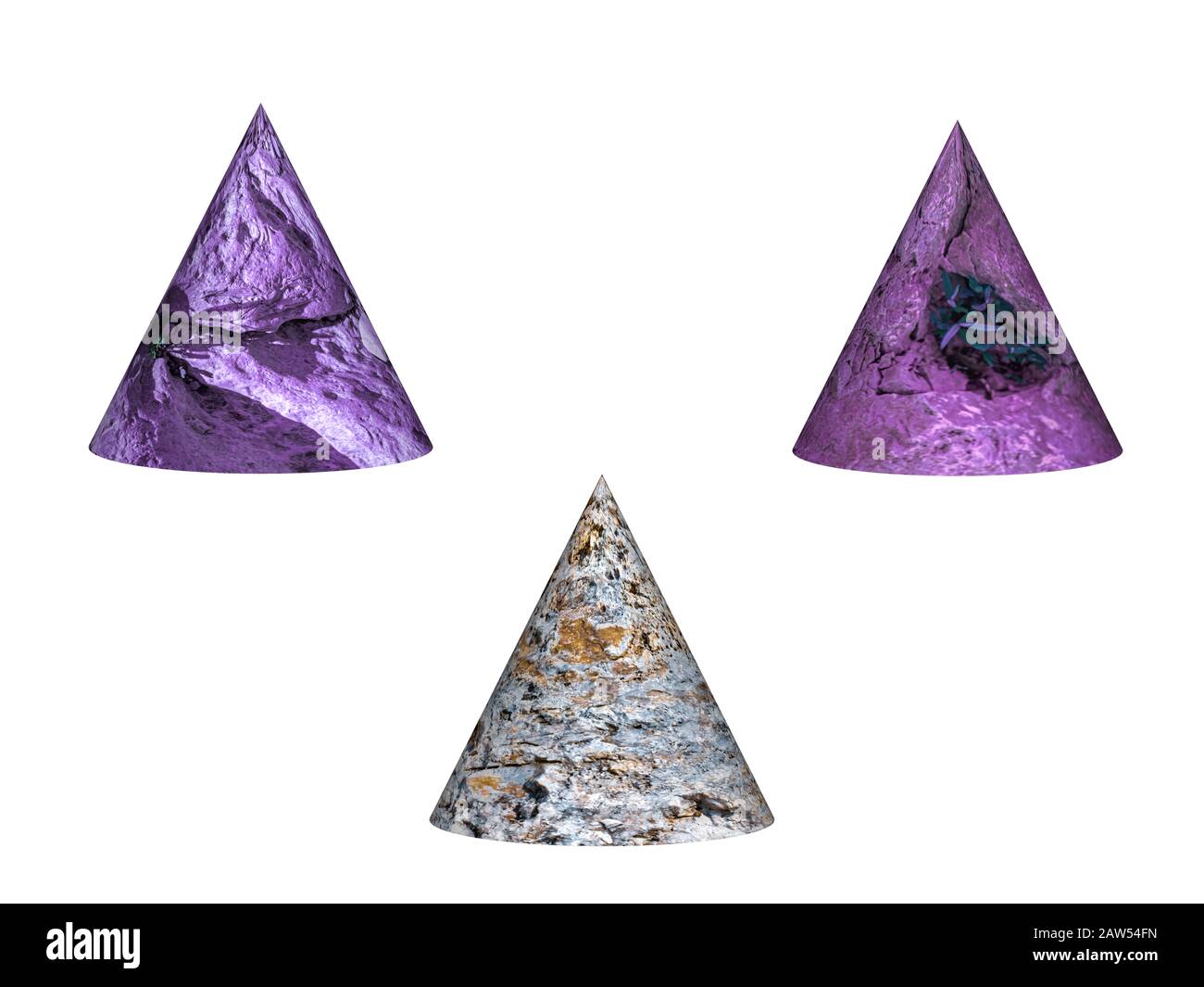 Cone Geometrical High Resolution Stock Photography and Images - Alamy