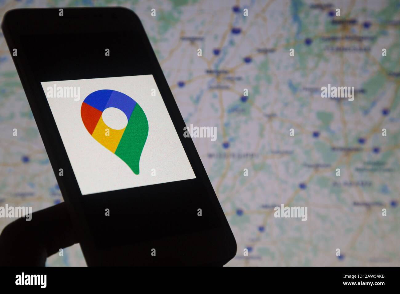 Paraguay maps hi-res stock photography and images - Alamy