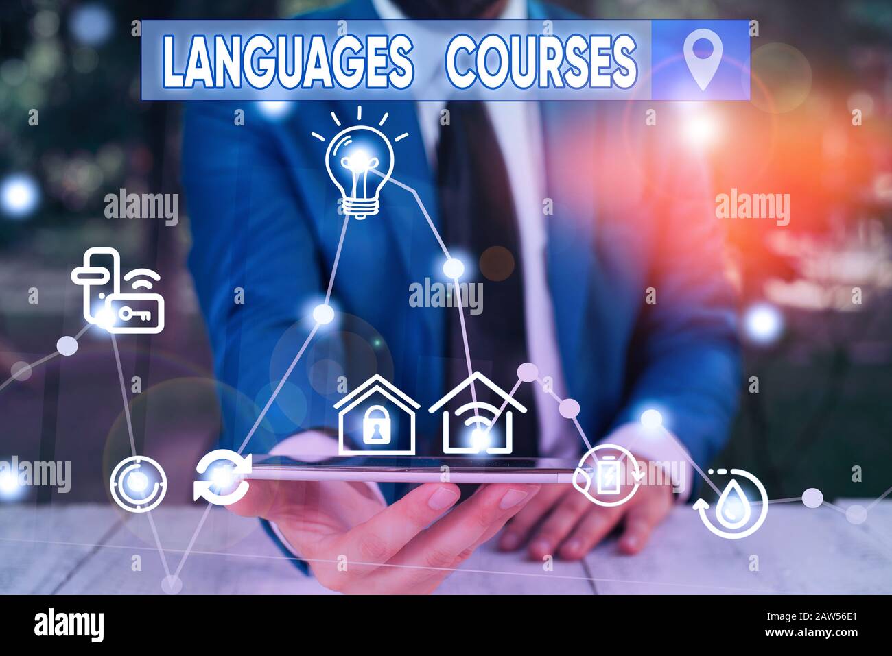 Conceptual hand writing showing Languages Courses. Concept meaning set ...