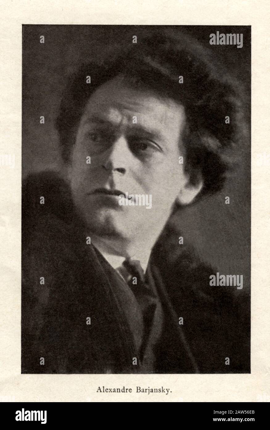 1917 ca , ITALY : The celebrated russian cellist ALEXANDRE BARJANSKY ...