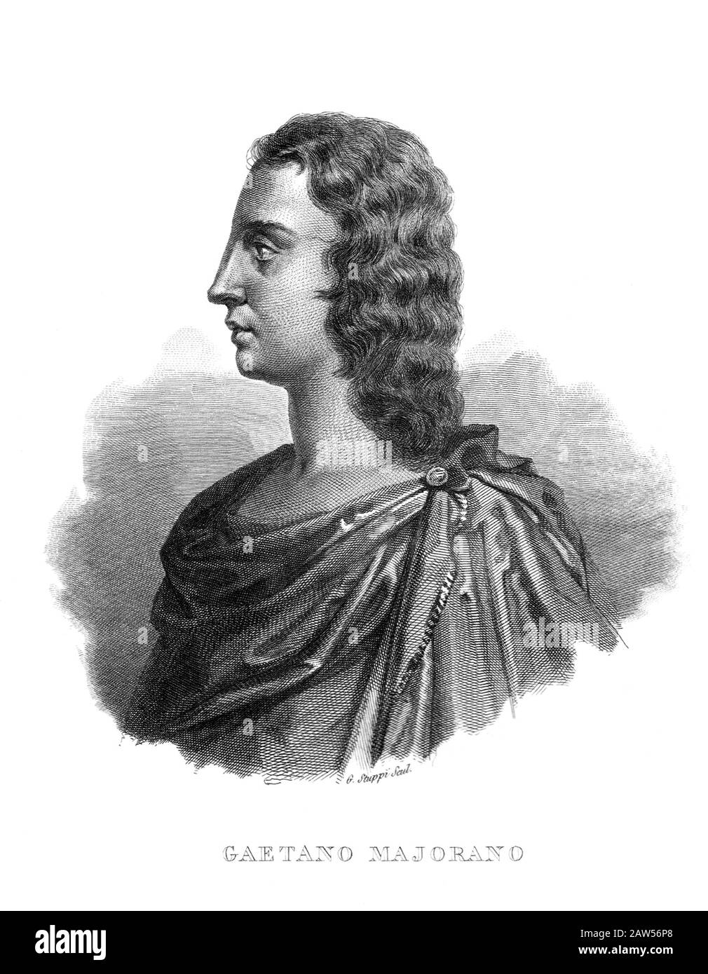 The celebrated italian Castrato Opera singer GAETANO MAJORANO aka ...