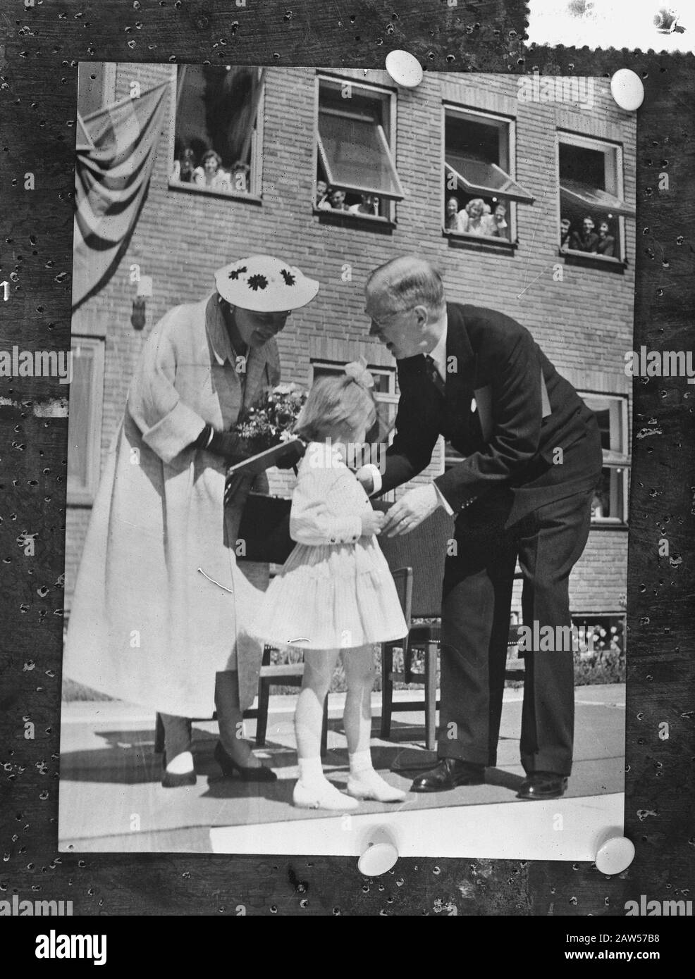 Royal engagement trip Black and White Stock Photos & Images - Alamy