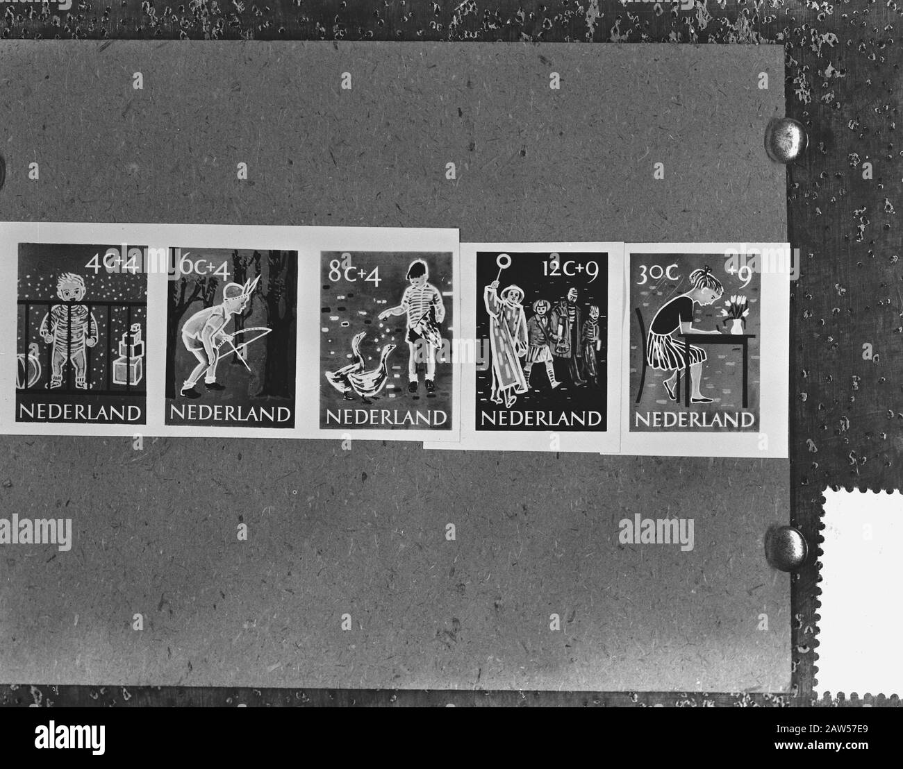 Children Stamps 1950 Date: October 9, 1959 Keywords: Kinderzegels Stock ...