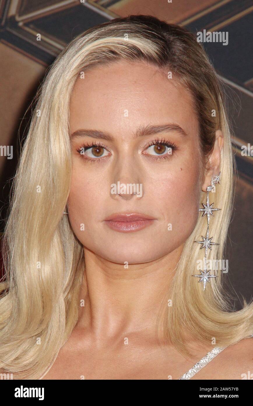 Hollywood, CA, USA. Brie Larson at Marvel Studios "Captain Marvel ...