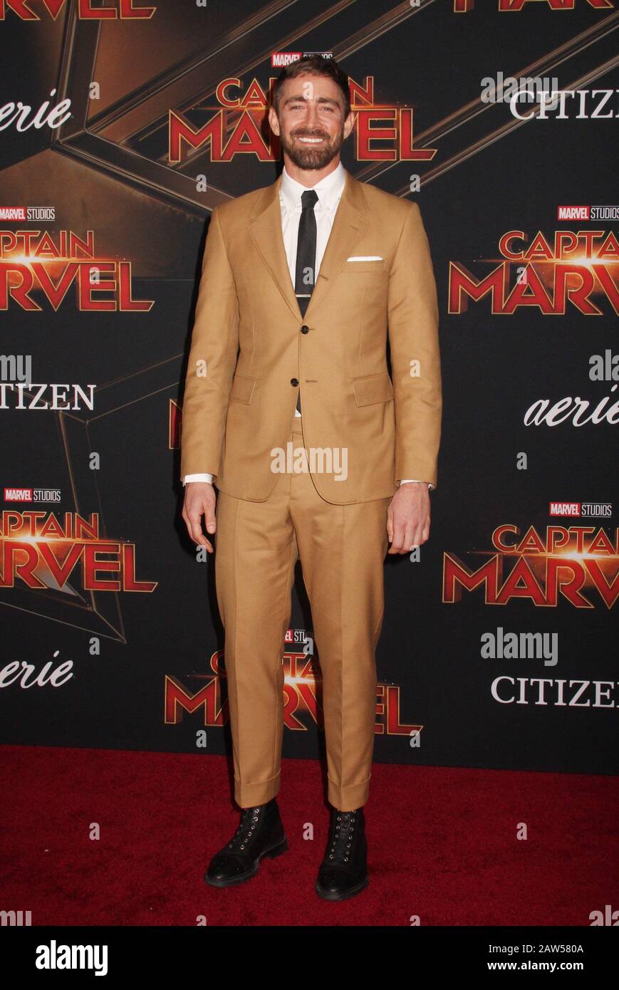 Hollywood, CA, USA. Lee Pace at Marvel Studios "Captain Marvel" World ...