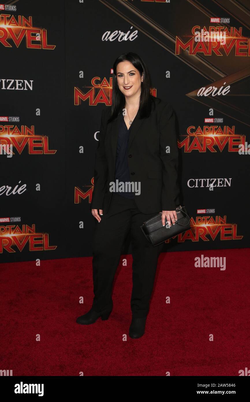 Hollywood, CA, USA. Debbie Berman at Marvel Studios "Captain Marvel ...