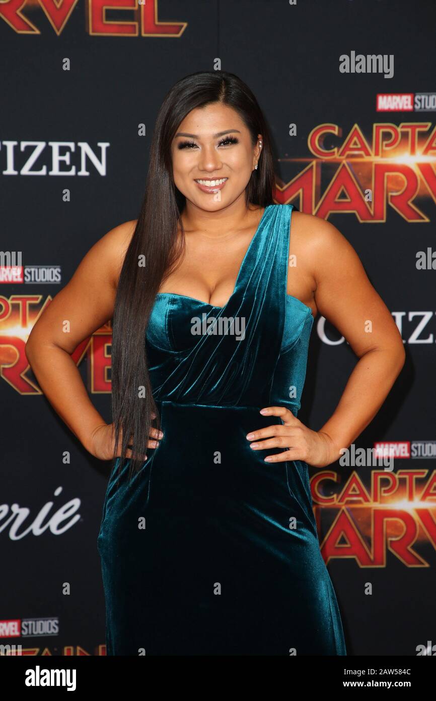 Hollywood, CA, USA. Remi Cruz at Marvel Studios "Captain Marvel" World ...