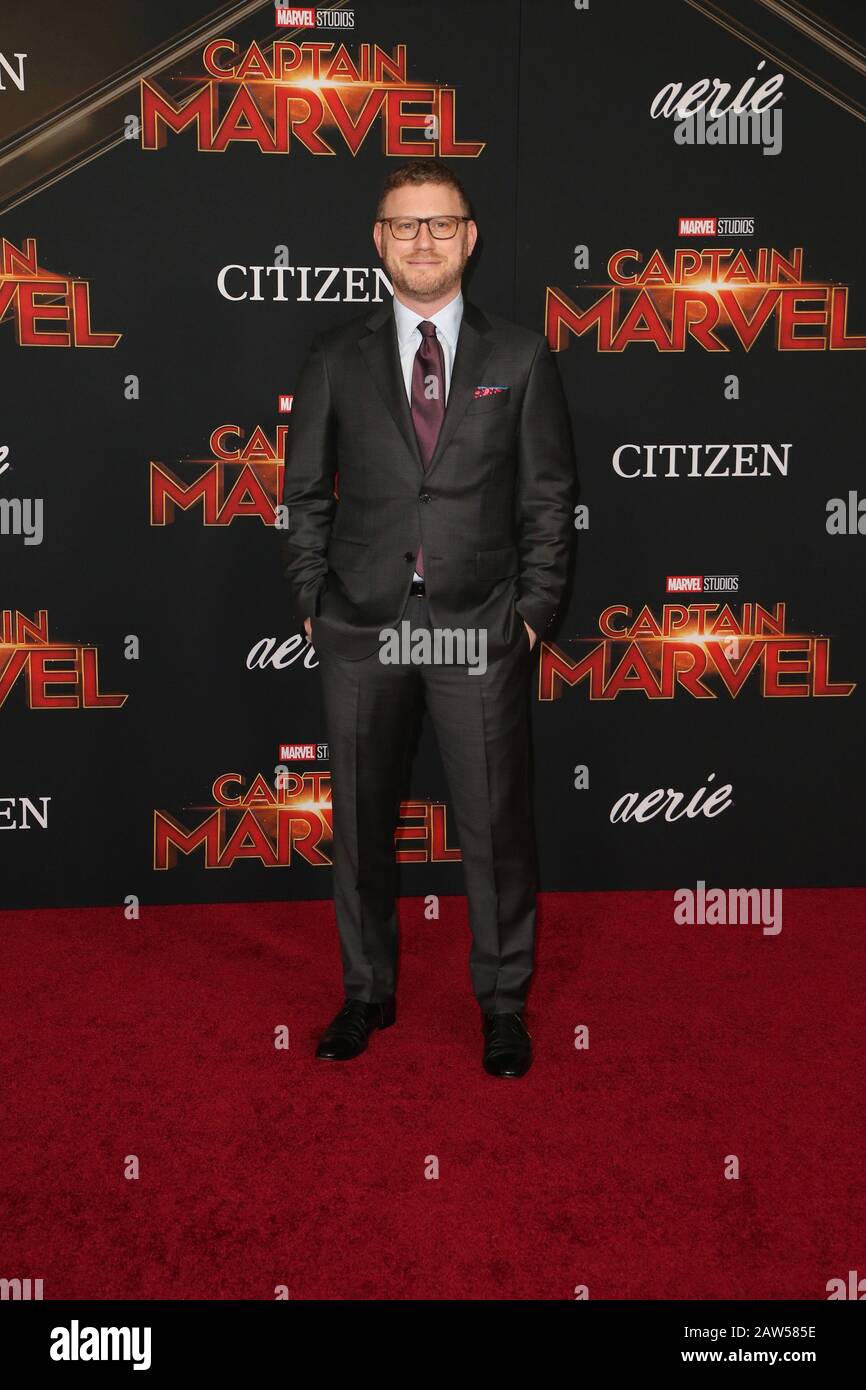 Hollywood, CA, USA. Jonathan Schwartz at Marvel Studios "Captain Marvel ...
