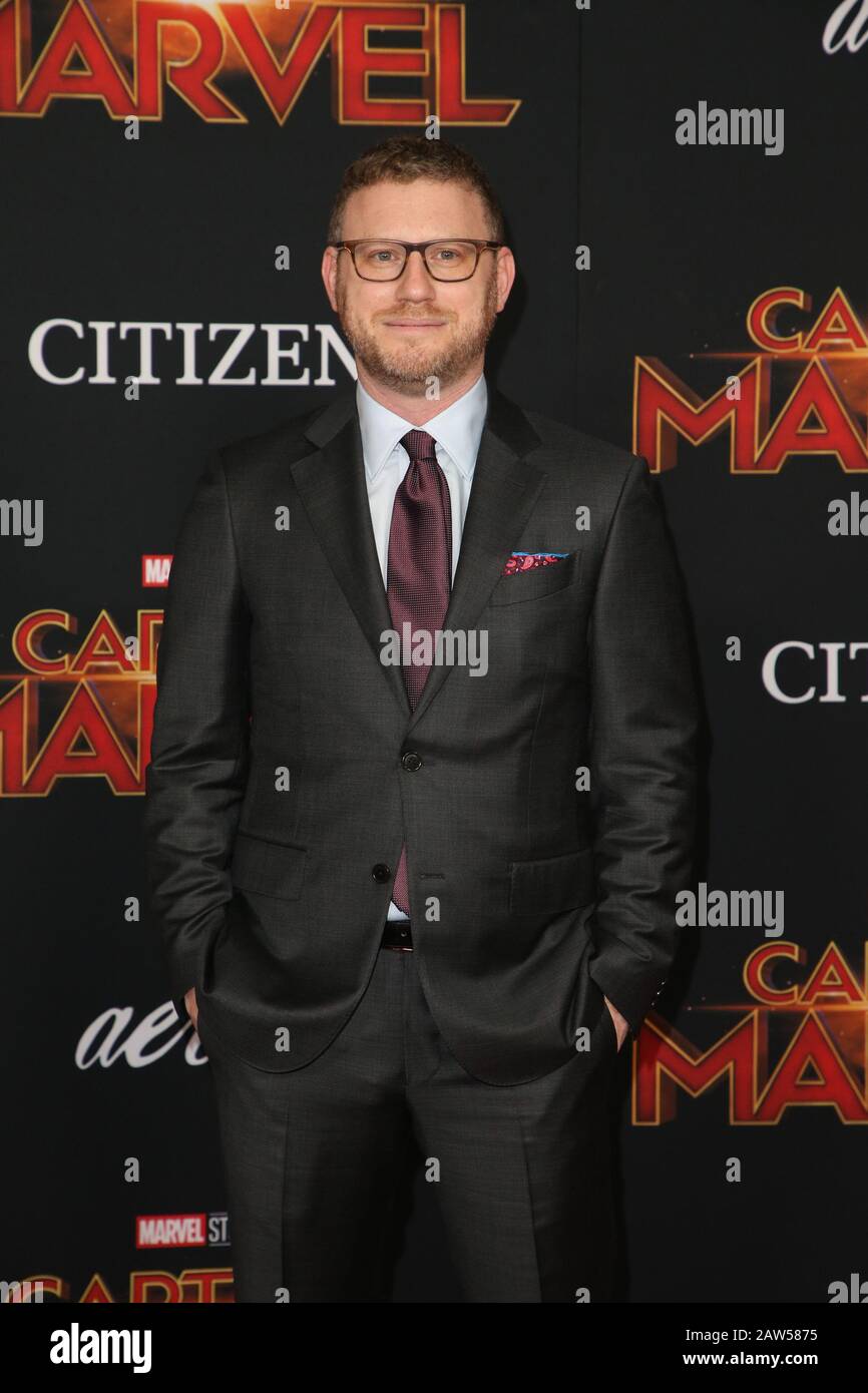 Hollywood, CA, USA. Jonathan Schwartz at Marvel Studios "Captain Marvel ...