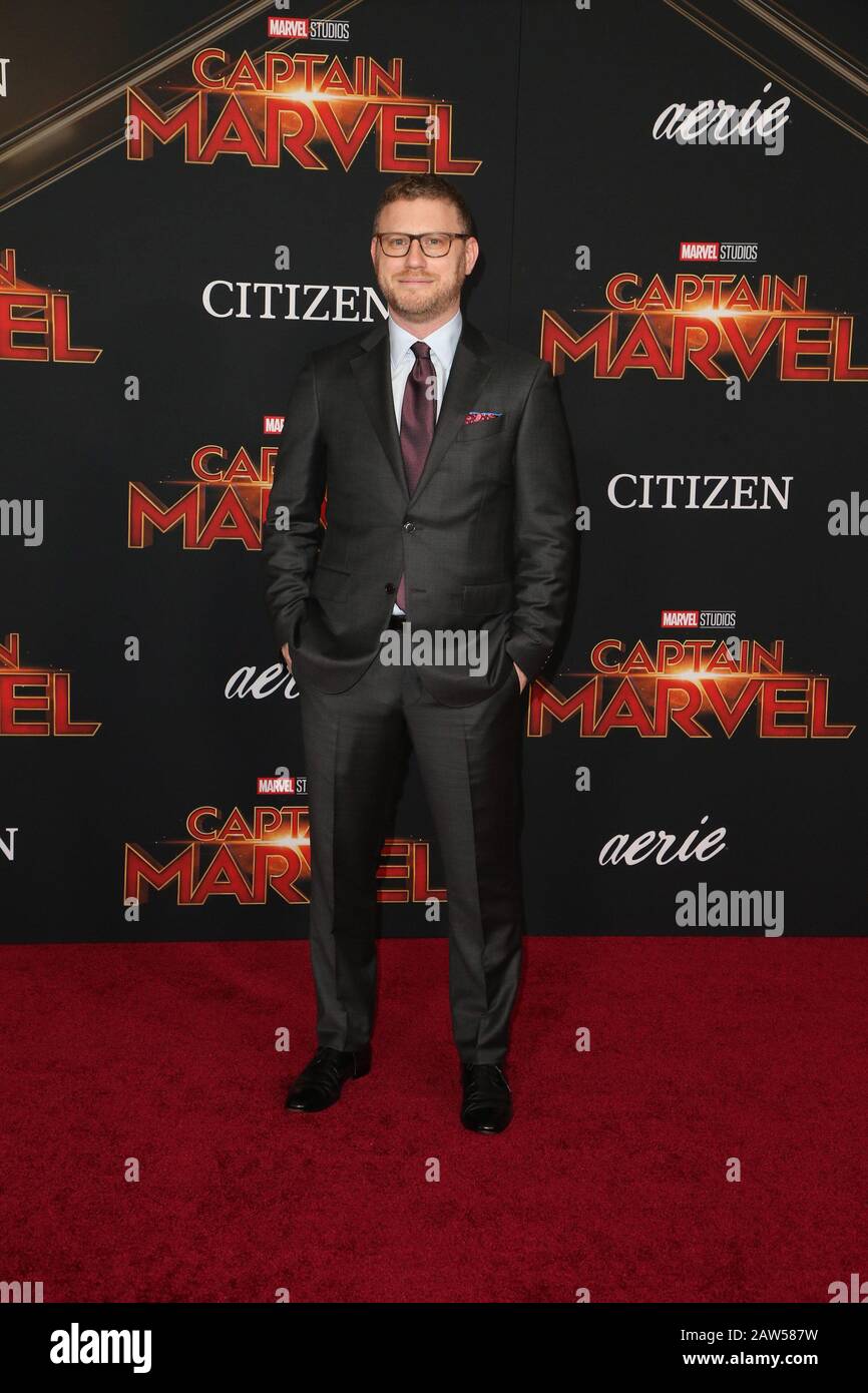 Hollywood, CA, USA. Jonathan Schwartz at Marvel Studios "Captain Marvel ...